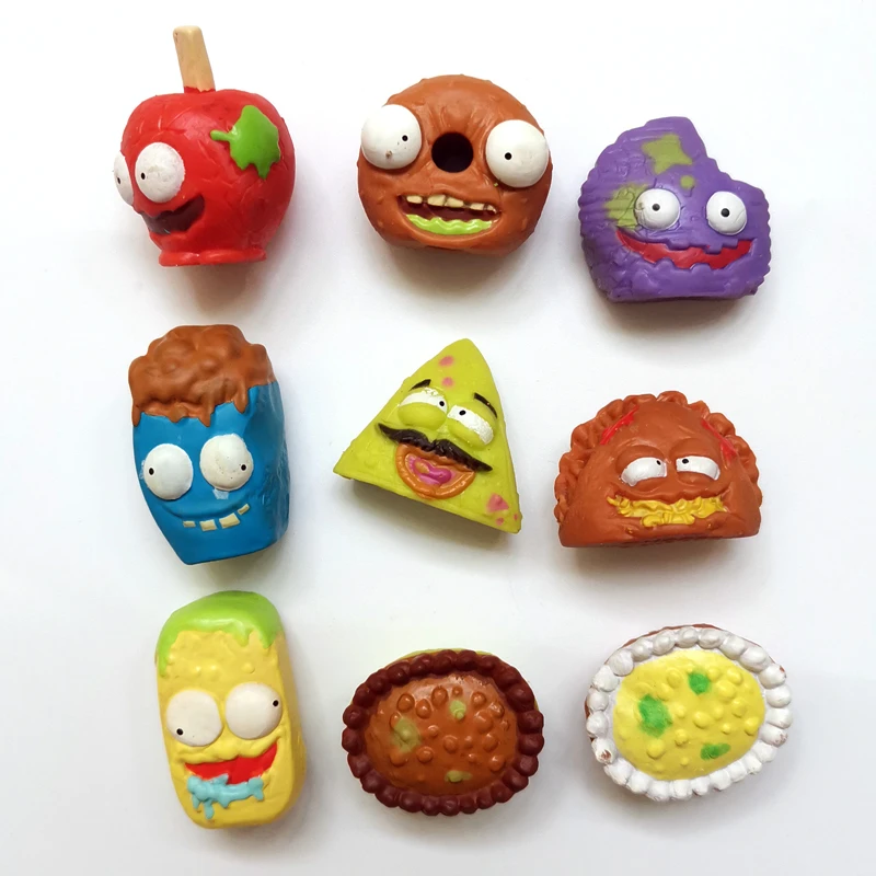 10pcs/lot Trash Mini Figure Pack Grossery Rotten Bin Gang Monster ...