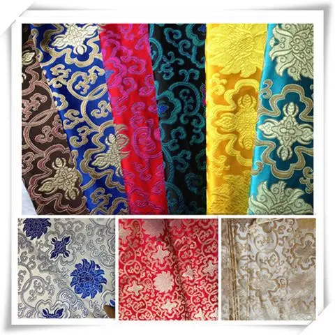 Printed-Rich-Flower-Pattern-Jacquard-Fabric-By-Meter-for-Skirts-Kimono ...