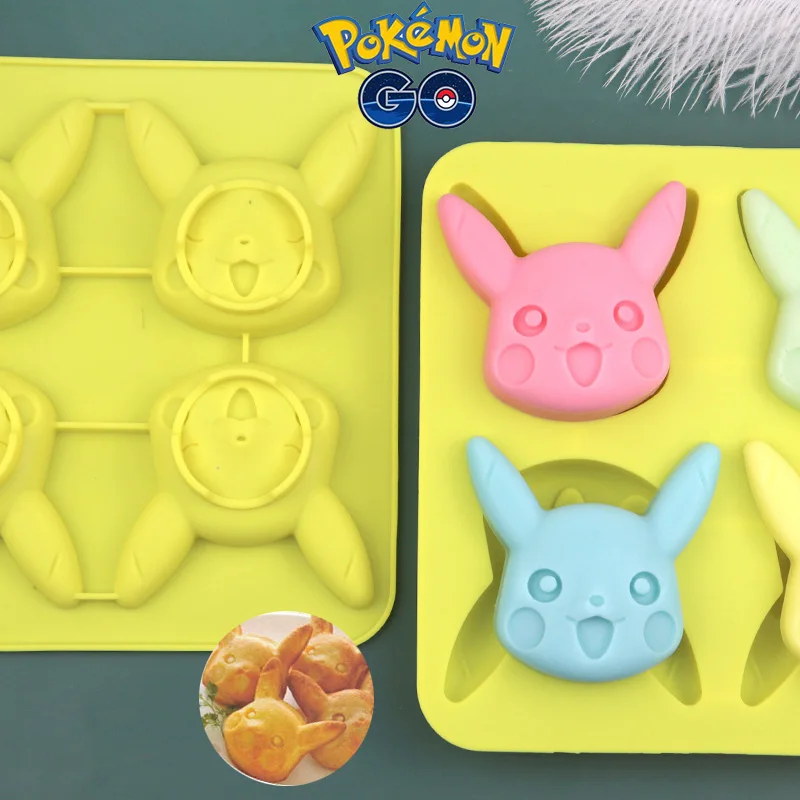 Silicone Molds Pikachu Figures | Pikachu Pokemon Silicone Mold ...