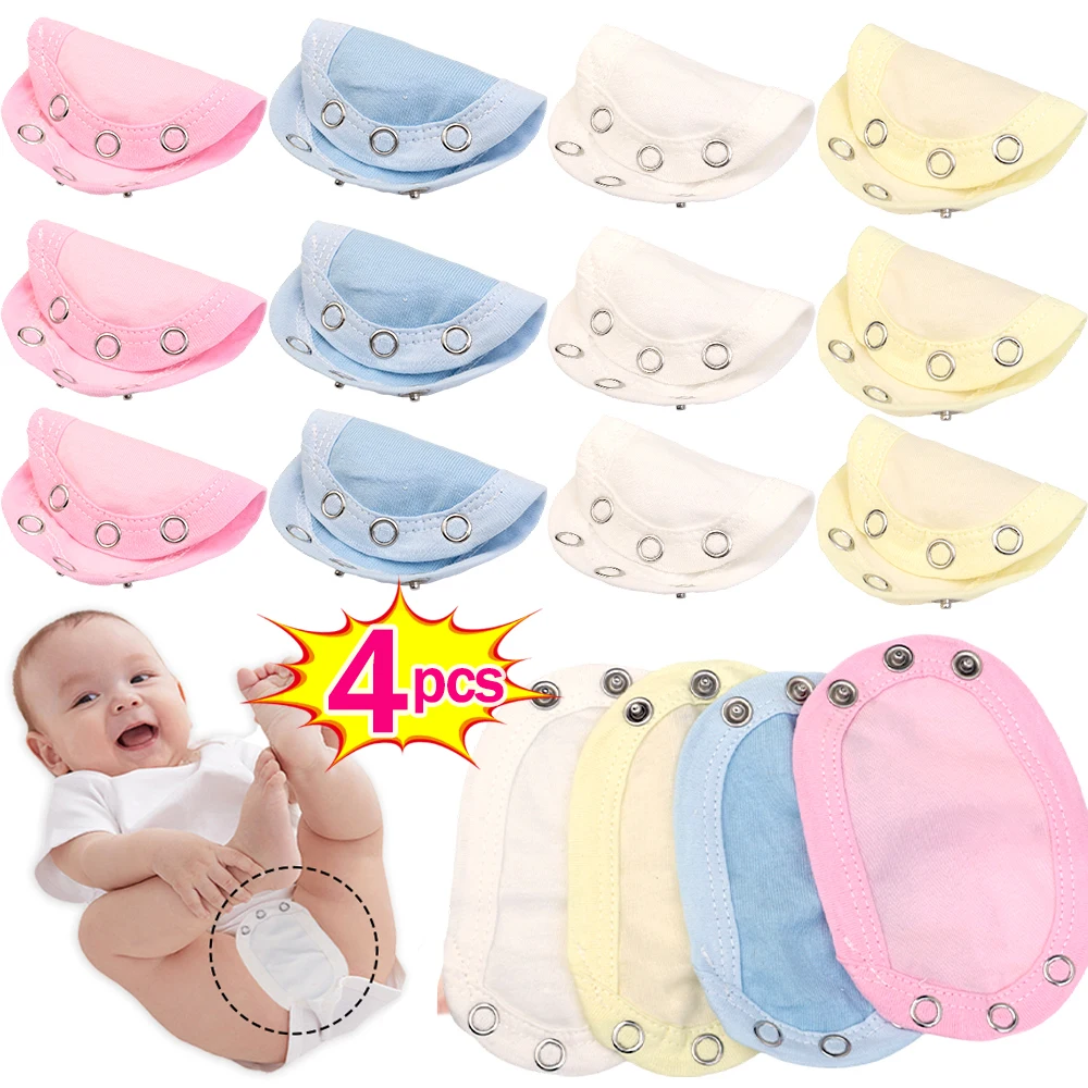 4Pcs-Baby-Clothes-Extension-Piece-Bag-Fart-Clothes-Jumpsuit-Extension ...