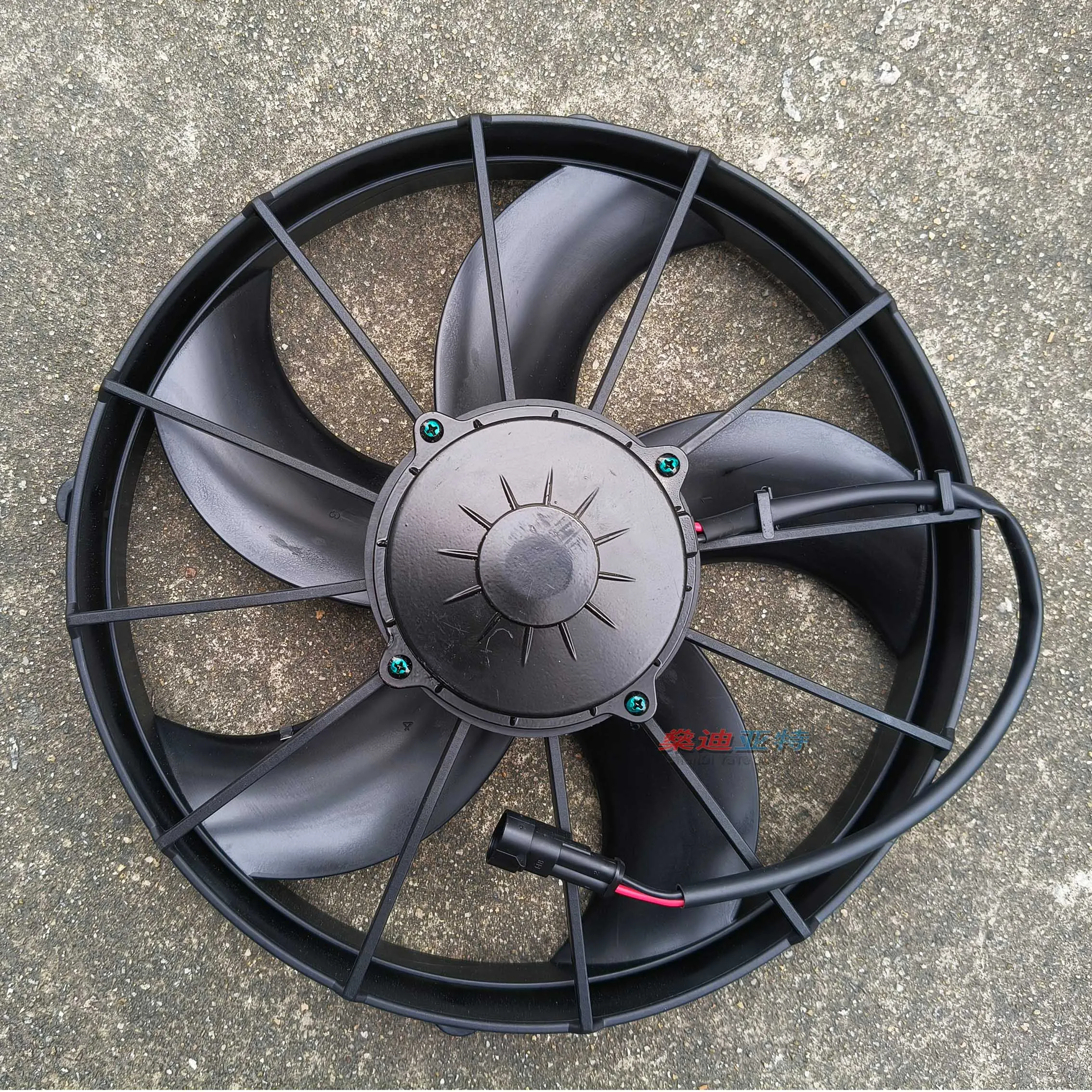 LNF 261 12V 24V Bus Air Conditioning Condensing Fan Electronic Cooling ...