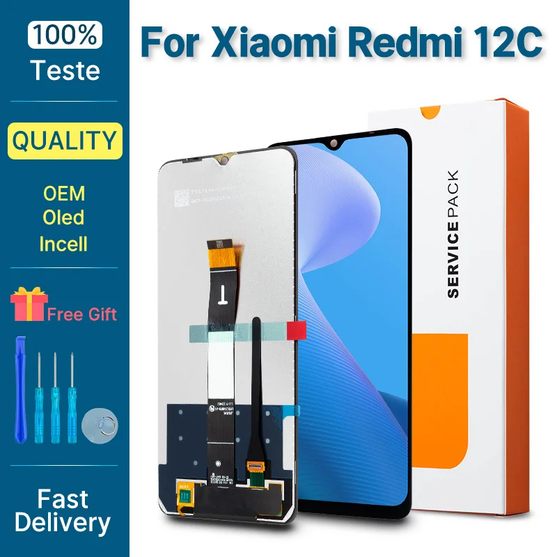 22126RN91Y-2212ARNC4L-100-Tested-New-Display-For-Xiaomi-Redmi-12C-LCD ...