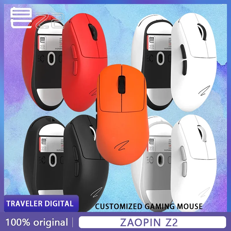 Zopin-mouse-sem-fio-leve-z2-4k-paw3395-com-sensor-n-rdico-estilo-n ...