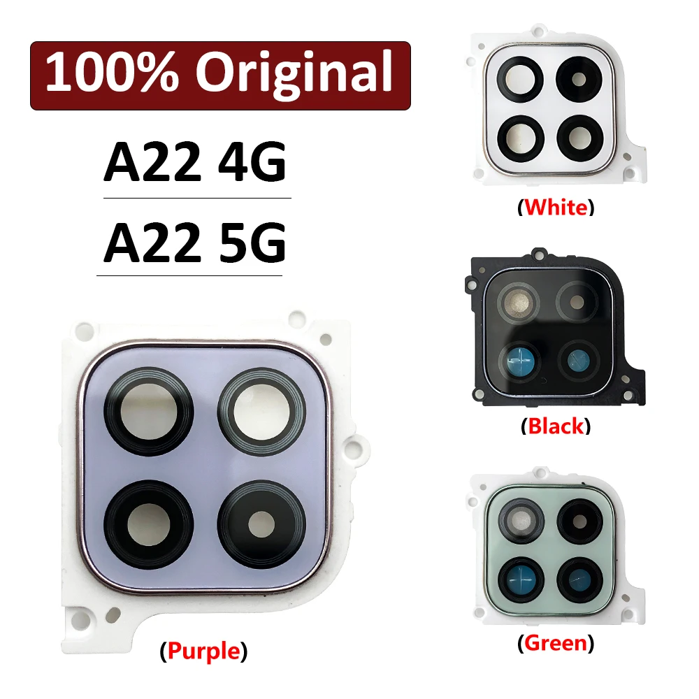 Original New For Samsung Galaxy A22 4G 5G A225F A226B Housing Back Rear ...
