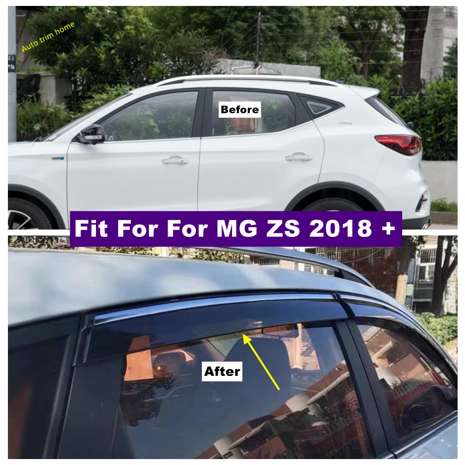 Car Door Window Panel Accessories Fir For For Mg Zs 2018 - 2022 Window ...