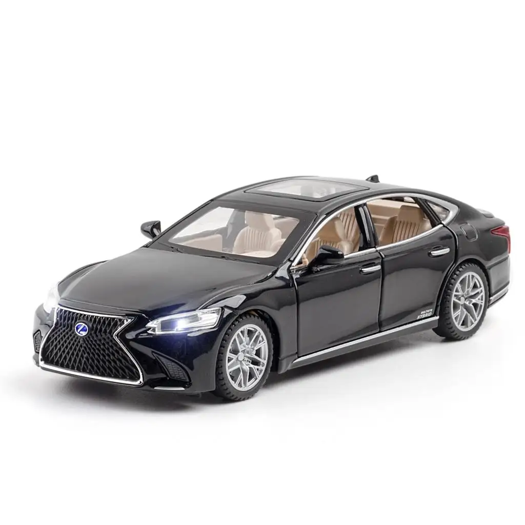 1-32-Lexus-LS500H-Toy-Car-For-Children-Diecast-Miniature-Model-Pull ...