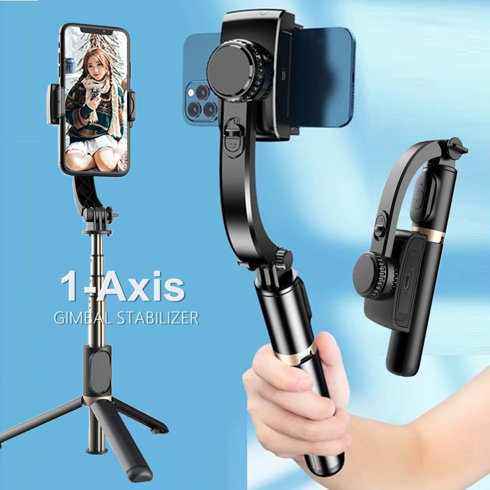 Wireless-Handheld-Gimbal-Smartphone-Stabilizer-with-Extended-Tripod ...
