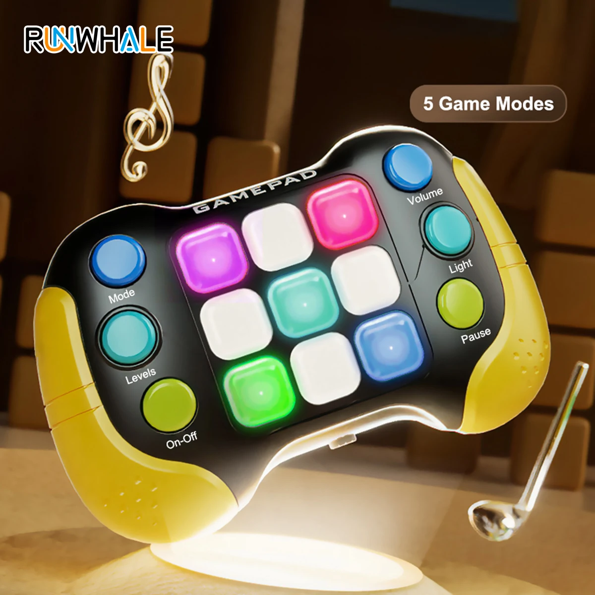 RUNWHALE-Handheld-Game-Consoles-Toys-for-Children-5-Modes-with-999-Game ...