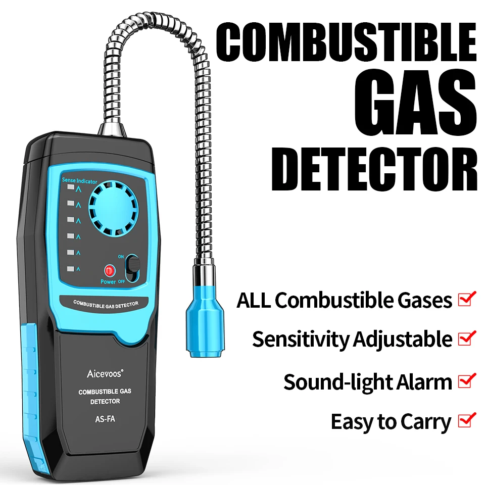 Aicevoos-Combustible-Gas-Leak-Detector-Flammable-Gas-Methane-Natural ...