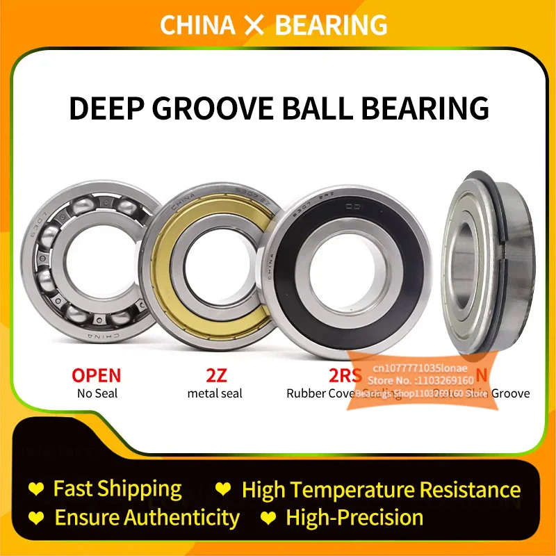 Deep-Groove-Ball-Bearing-Made-In-CHINA-6200-6201-6202-6203-6204-6205 ...