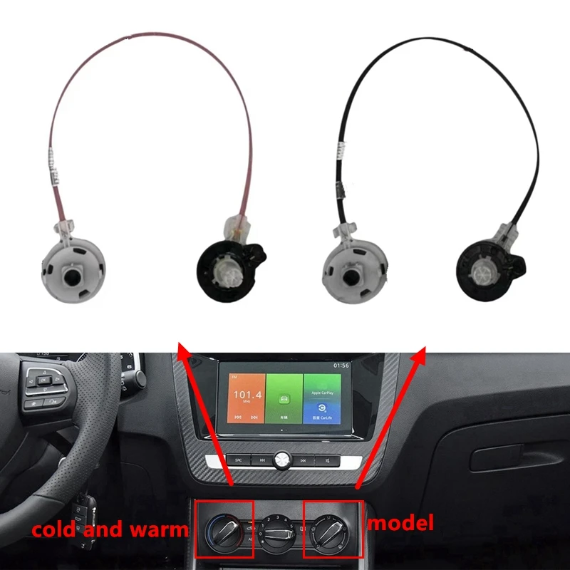 Air-Conditioning-Cycle-Temperature-Cold-and-Warm-Switch-Knob-Control ...