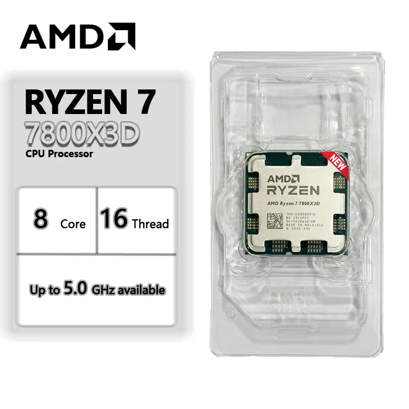 AMD-Ryzen-7-7800X3D-CPU-processor-R7-7800X3D-Socket-AM5-New-but-without ...