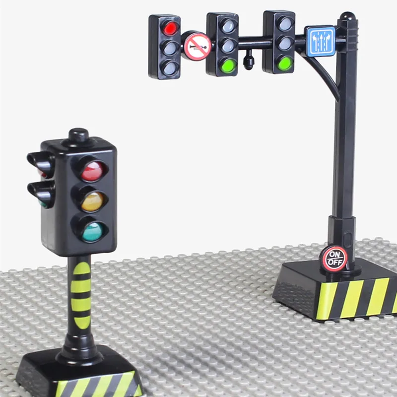 Safety Dducation Traffic Light Toy Mini Traffic Signal Light Model Toy ...