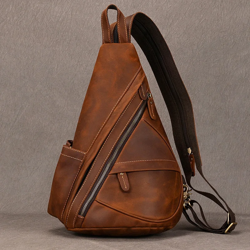 Newsbirds-Leather-Chest-Bag-Backpack-Dual-Use-Genuine-Leather-Crossbody ...