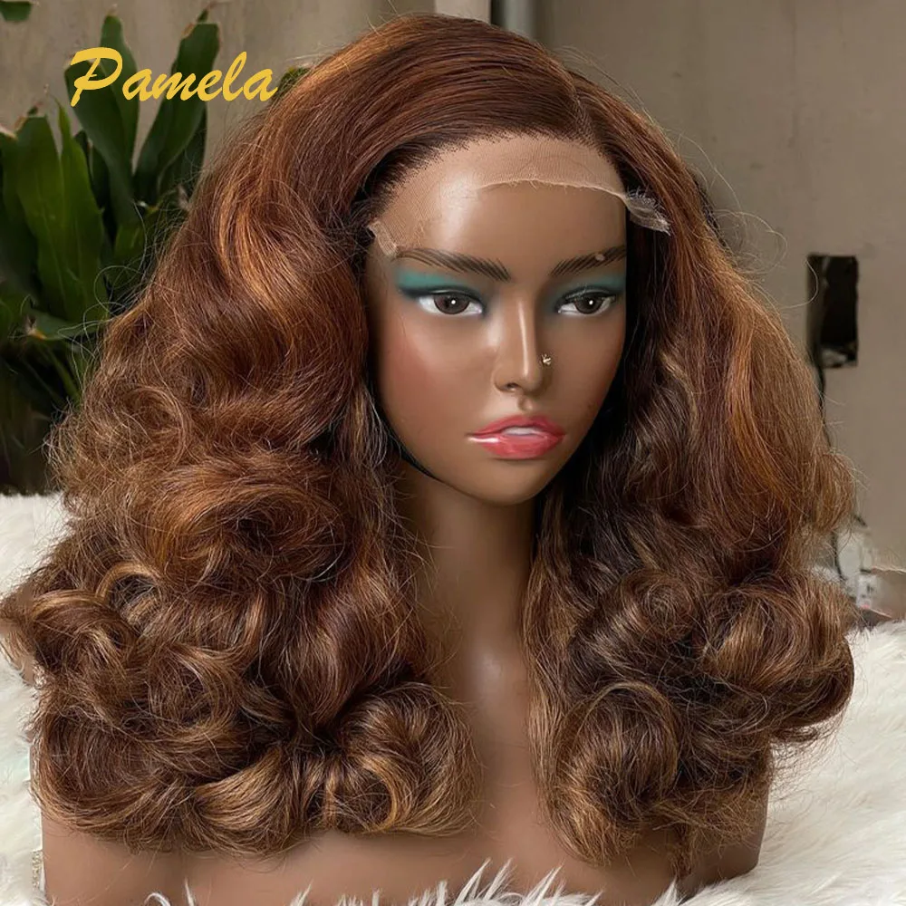 Mel-Loiro-Loose-Wave-Lace-Front-Wig-HD-Transparente-Lace-Front-Cabelo ...