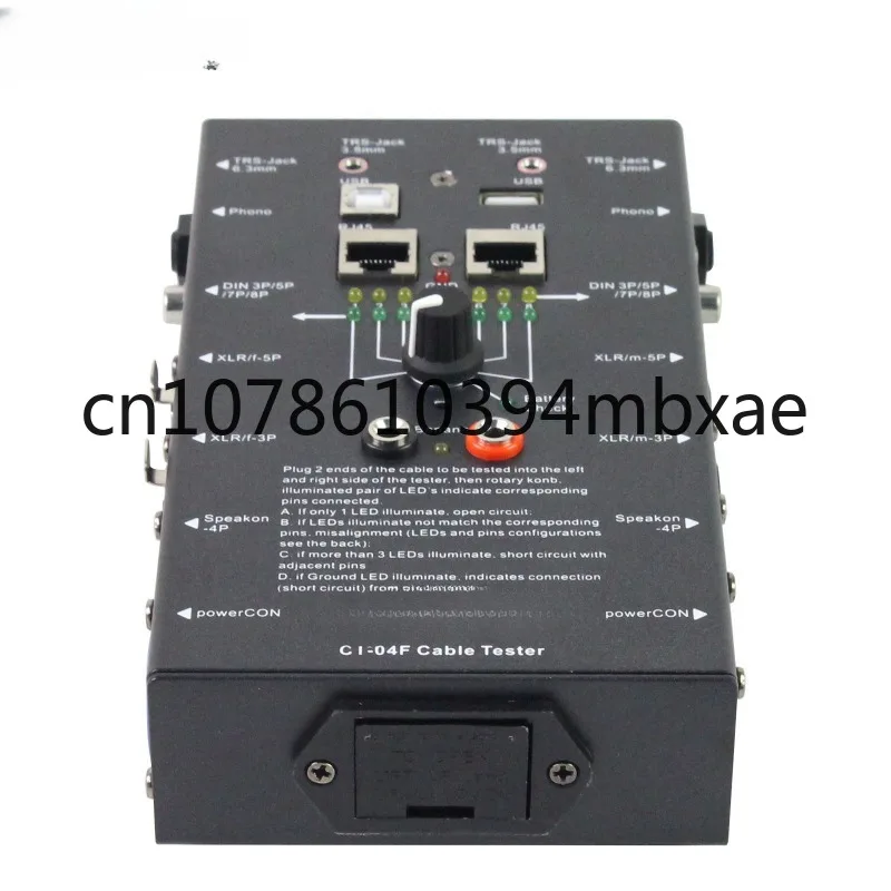 XLR-signal-line-tester-HDMI-line-tester-supports-testing-20-types-CT-20 ...