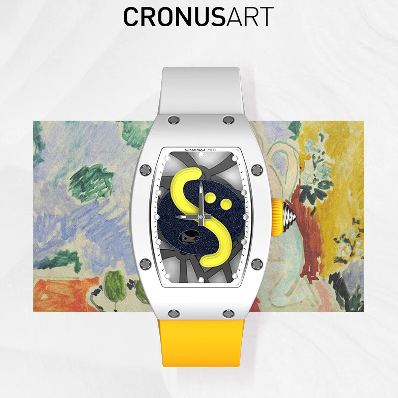 CRONUSART-Ceramics-Case-Women-s-Mechanical-Watches-Matisse-oil-painting ...