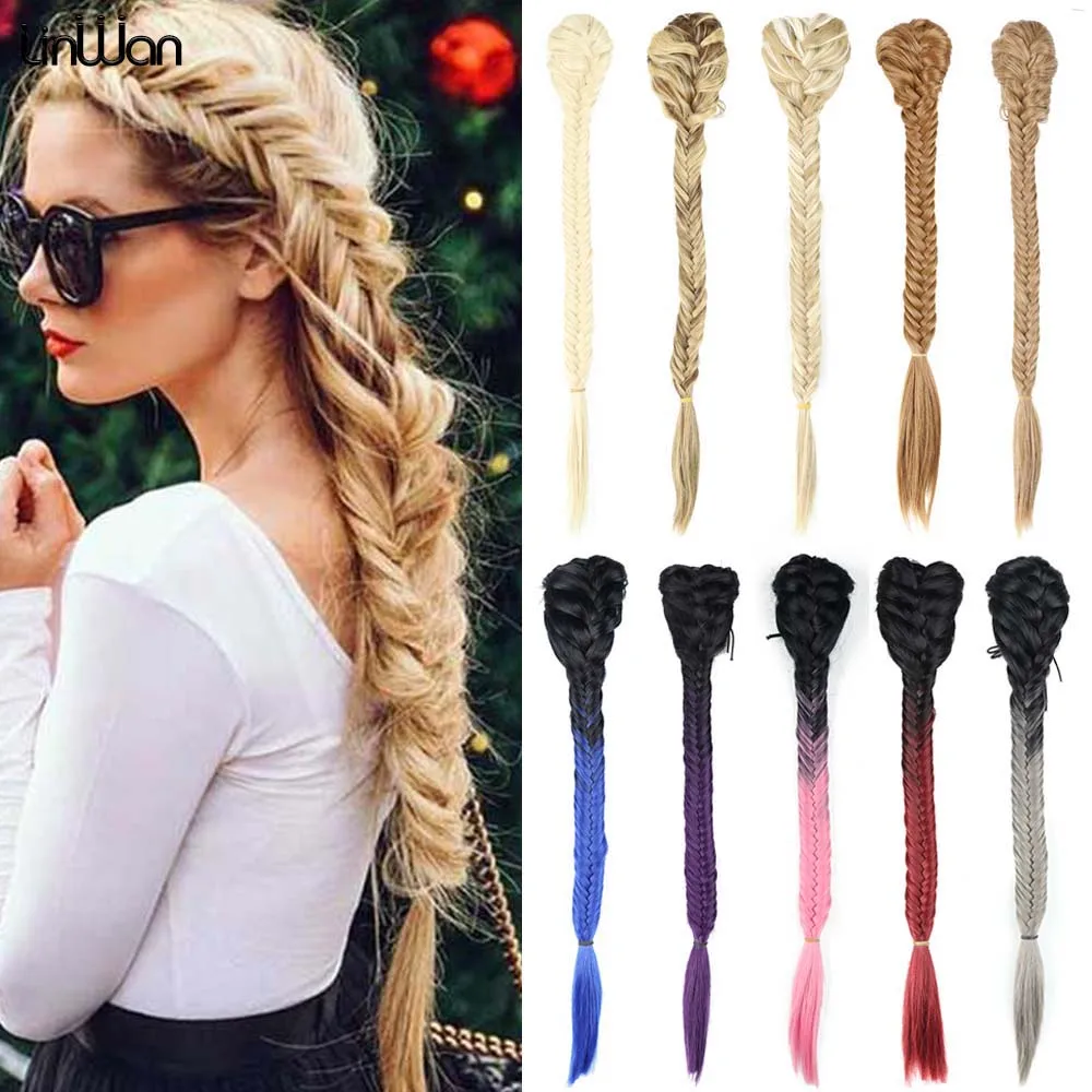 Fishtail Braid Ponytail