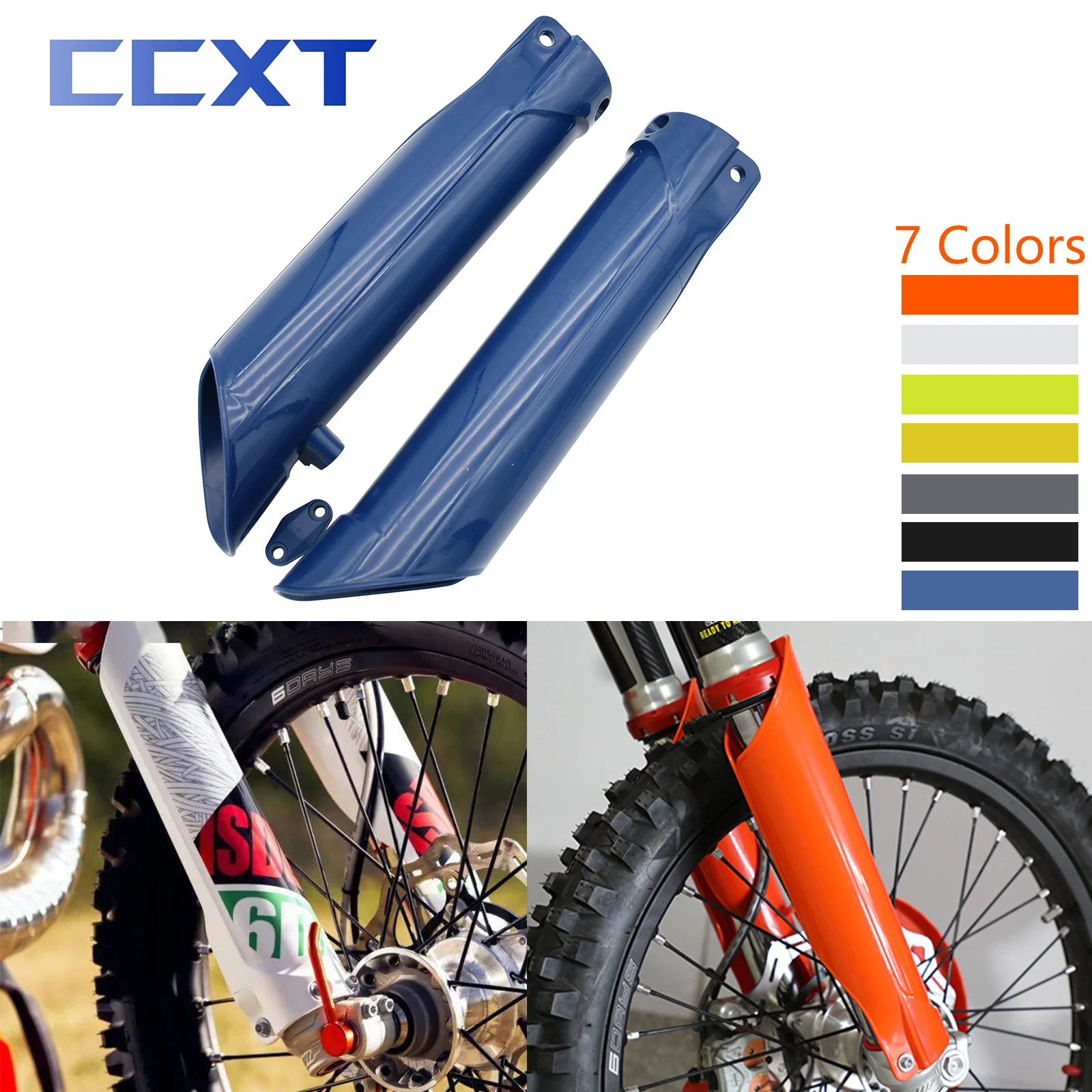 Motorcycle-Fork-Cover-Shock-Absorber-Guard-Protector-For-KTM-EXC250 ...
