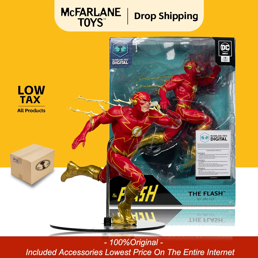 Mcfarlane-Toys-The-Flash-1-6-Statue-by-Jim-Lee-Flash-Scale-Statue-Pvc ...