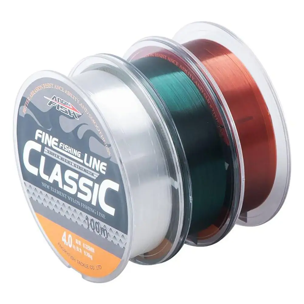 Fishing-Line-100m-0-8-12-Super-Strong-Long-Casting-Soft-Nylon-Line-For ...