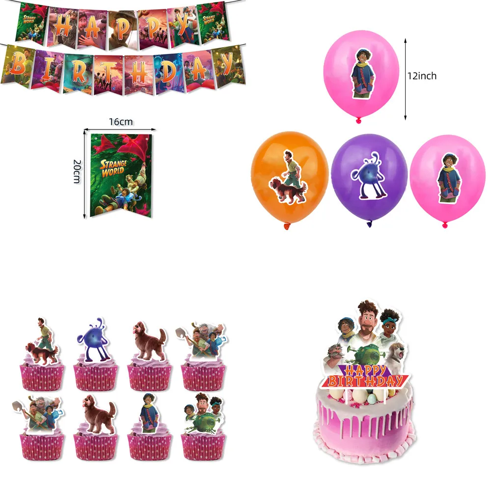 Word World Birthday Supplies