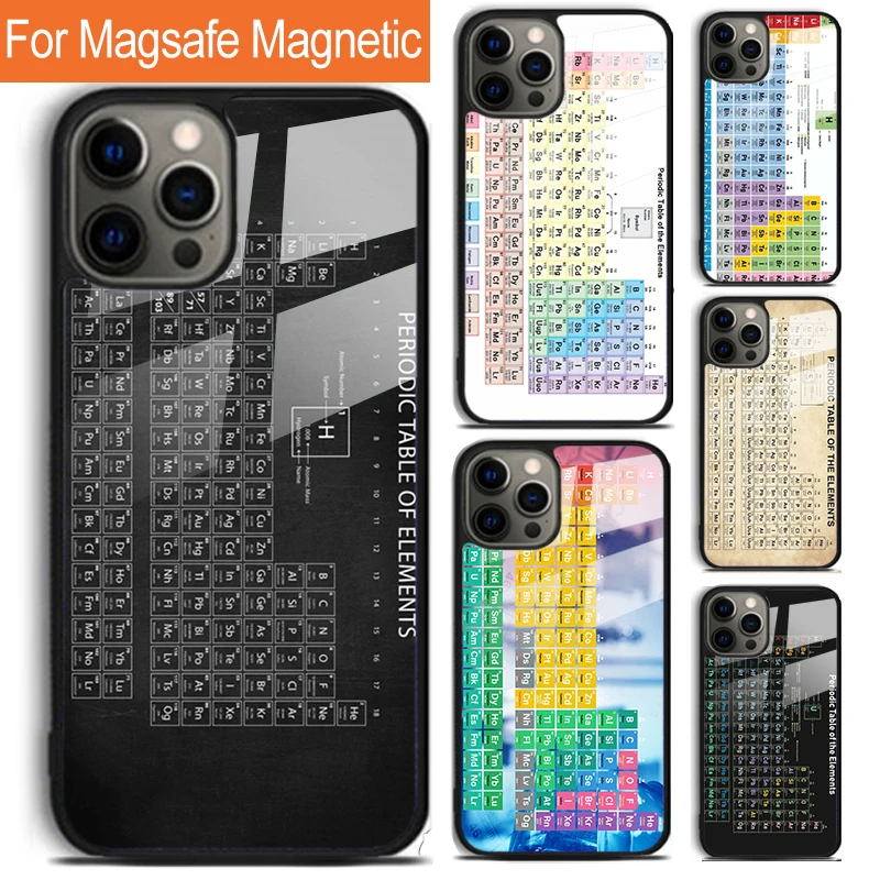 Chemistry Periodic Table of Elements Phone Case For iPhone 17 Air 16 15 ...