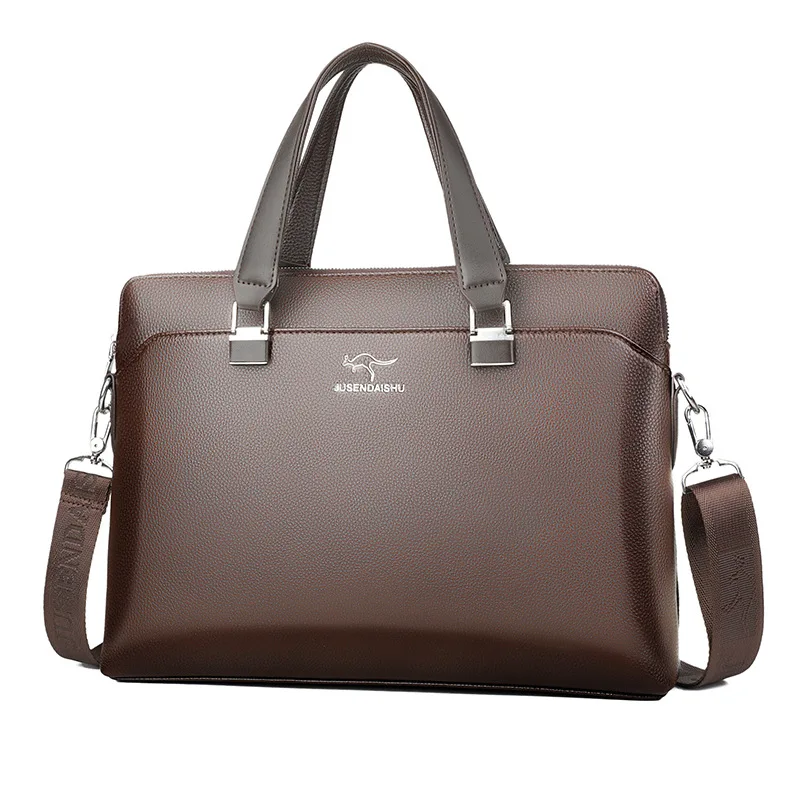 Business-Horizontal-Men-Briefcases-Bag-High-Capacity-Laptop-Handbag ...