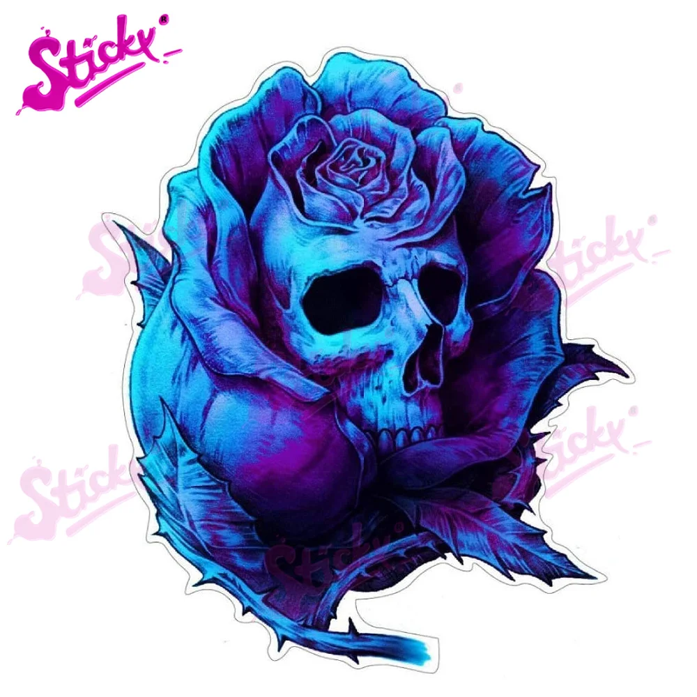 Gangster Skull Blue