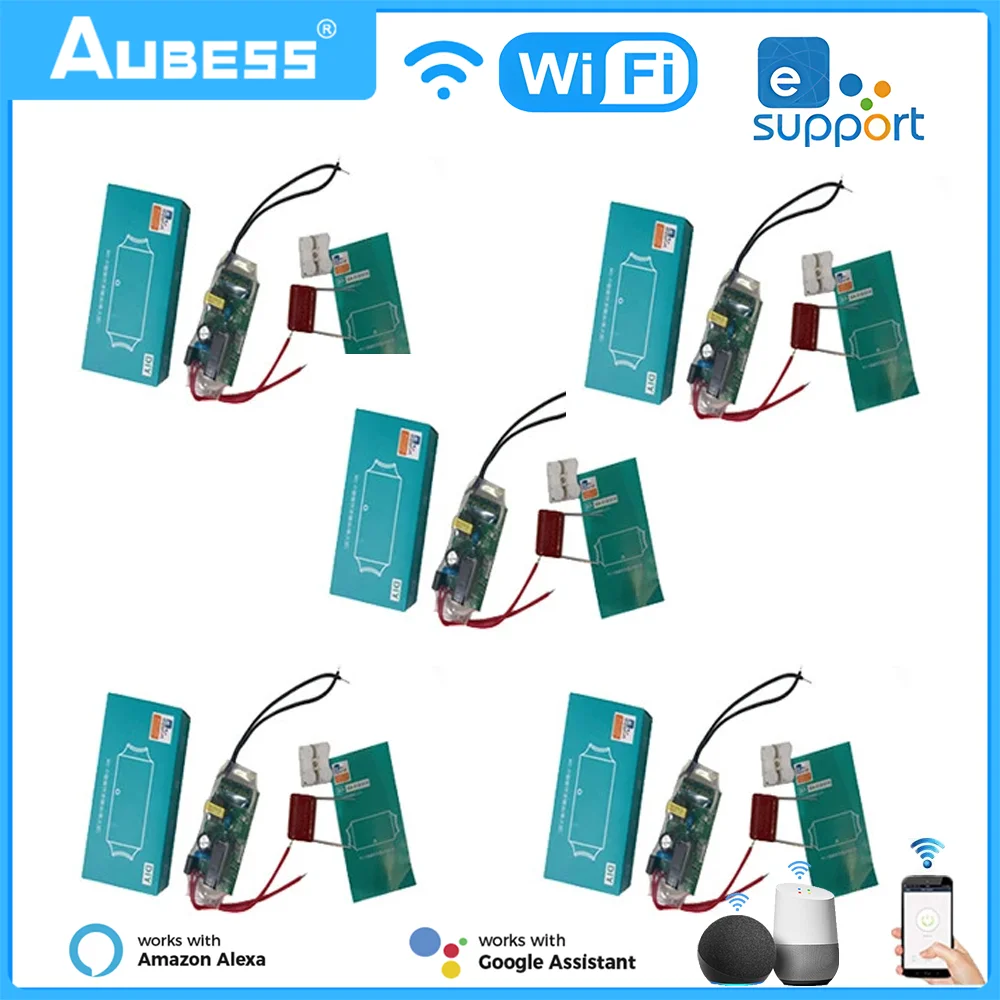 180-240V-EWeLink-WIFI-Light-Smart-Switch-DIY-Single-Fire-Switch ...