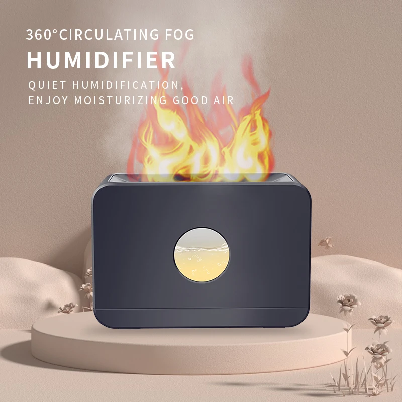 Flame-Fire-Humidifier-Aromatherapy-Diffuser-Ultrasonic-Aromatic ...