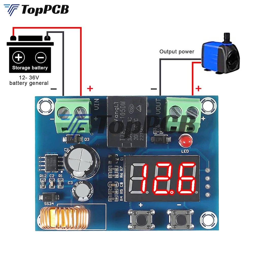 DC-12-36V-Lithium-Battery-Undervoltage-Protection-Board-Low-Voltage ...