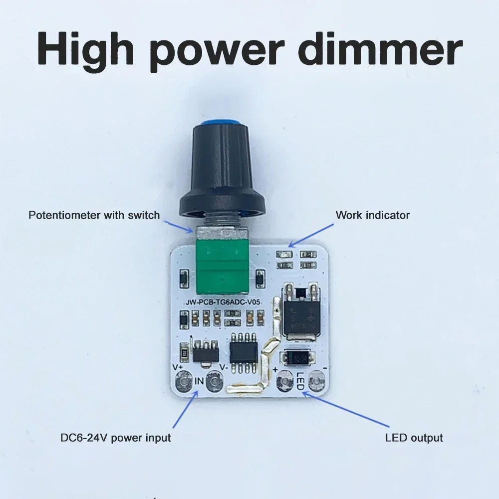 DC-6-24V-LED-Constant-Voltage-Dimmer-Module-Light-Strip-With-Switch ...
