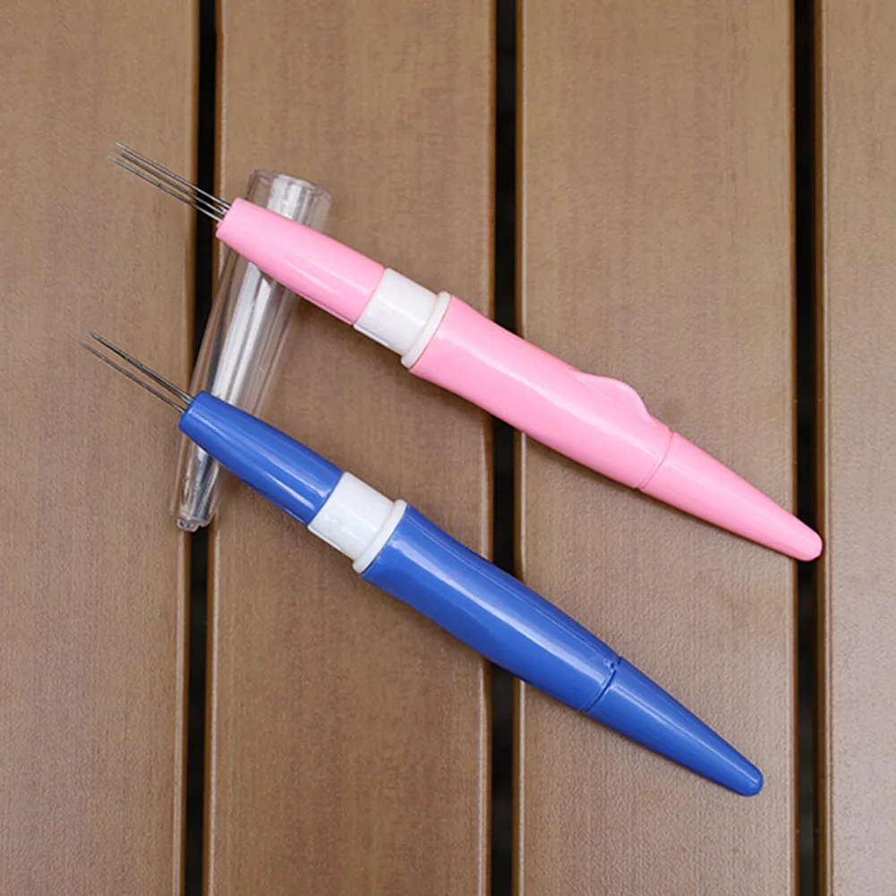 1pcs-Wool-Felt-3-Needle-Poke-Set-DIY-Tool-Needle-Punch-Shank-15-5cm ...