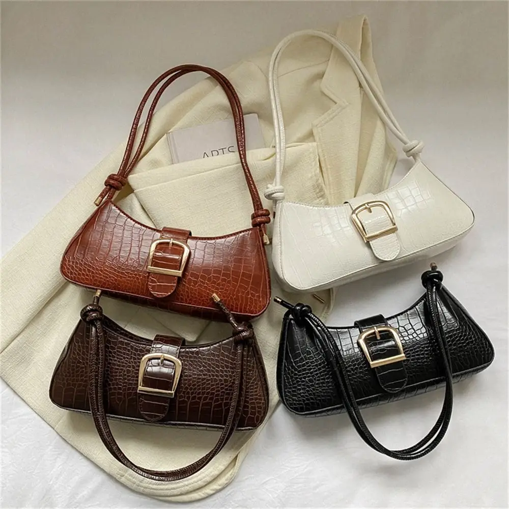Portable-Large-Capacity-Handbag-Women-Stylish-PU-Leather-Sling-Bag ...