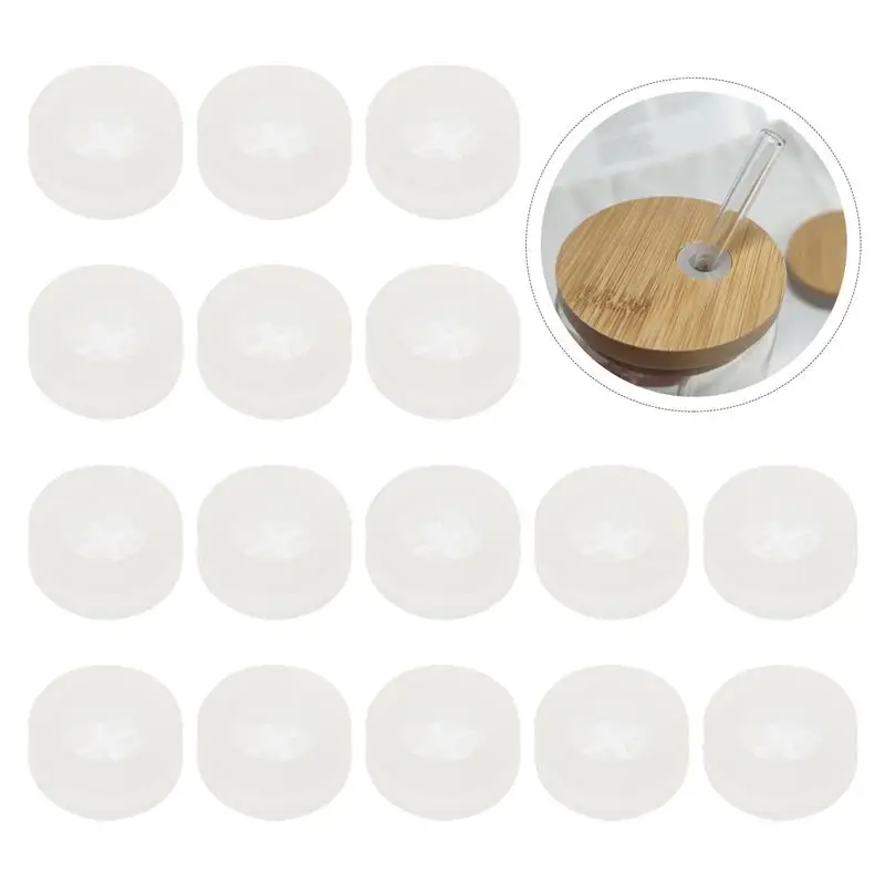 Mason-Grommet-Grommets-Jar-Straw-Lid-Lids-Plug-Airlock-Fermentation-For ...