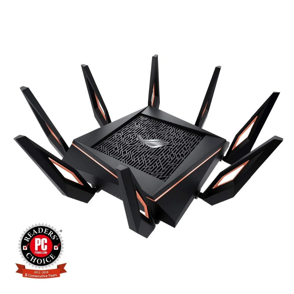 ASUS-Tri-Band-Wi-Fi-Gaming-Router-GTX-1200-Usado-Primeiro-10-Gigabit-do ...