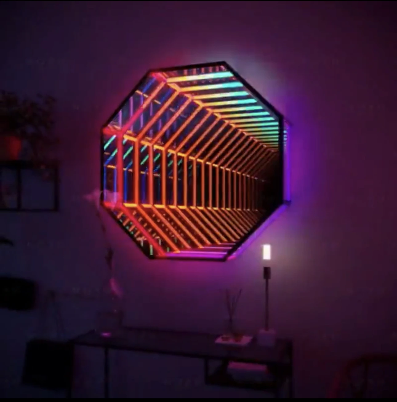 Espejo-de-ilusi-n-led-infinito-personalizado-para-interiores-tablero-de-se-al-LED-personalizado ...