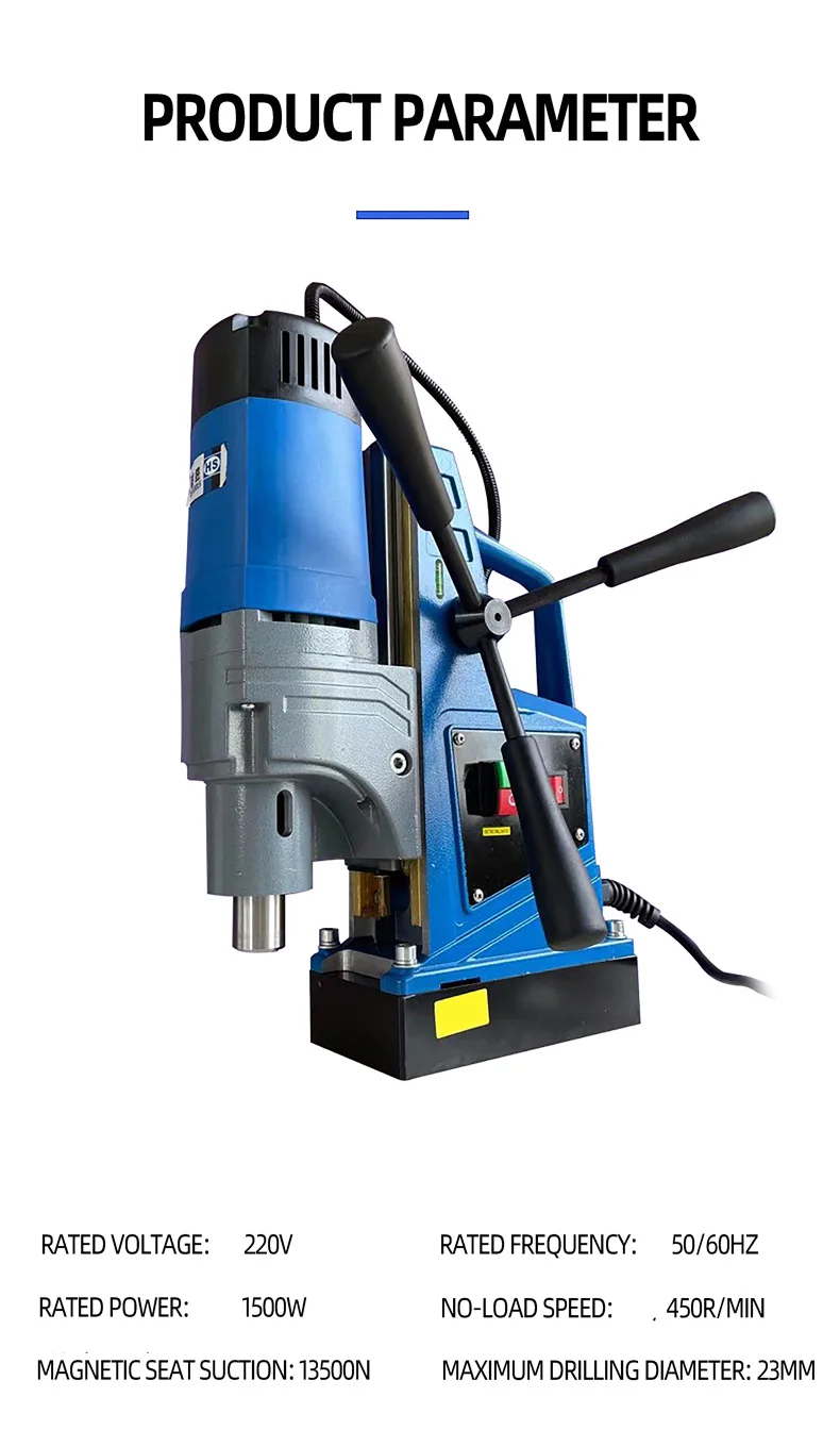 Buy New QX-23 Electric Drilling Machine Magnetic Drill Press Boring ...