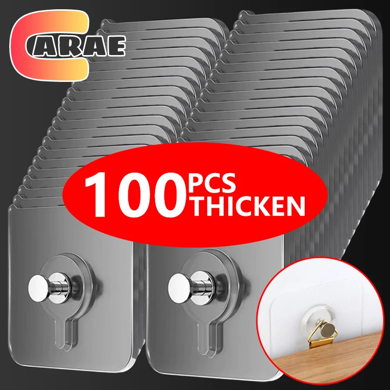 Strong-Adhesive-Wall-Hook-Without-Piercing-Picture-Hanger-Self-adhesive ...