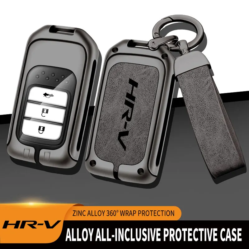 Zinc Alloy Car Key Case For Honda Hrv Remote Control Protector For ...