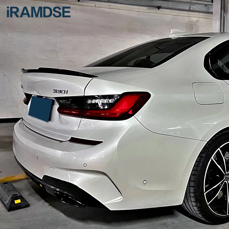 G20 Spoiler for BMW 3 Series Real Carbon Fiber Rear Ducktail Wing 2019 ...