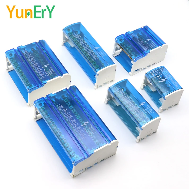 DIN Rail Junction Box UK207/211/215/407/411/415/413 Electrical Wire ...