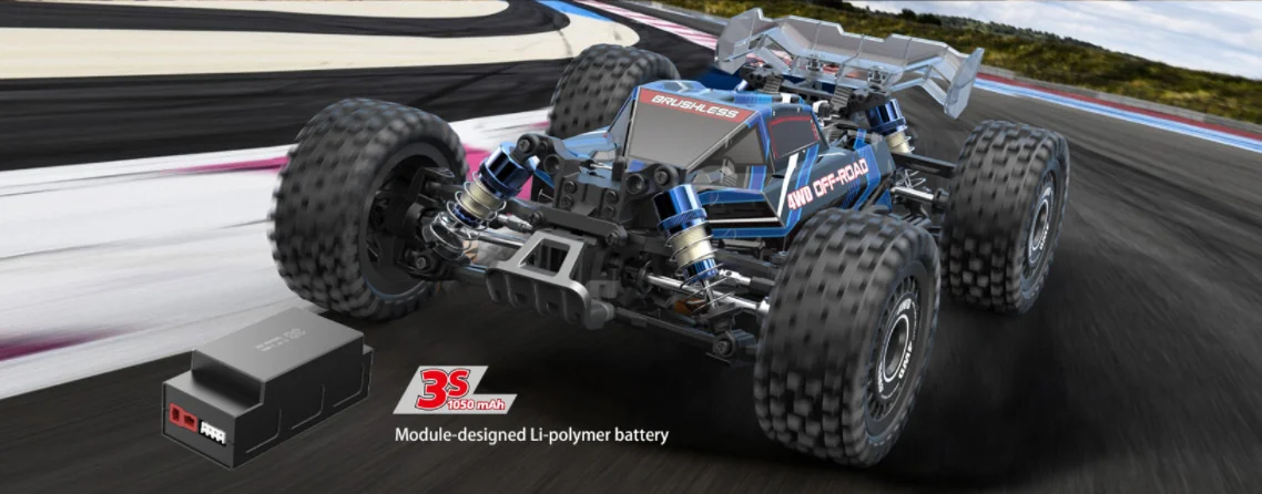 Jual Mjx Hyper Go RC Car 16207 1/16 SUV V3 Brushless Hobby 2.4G Remote ...