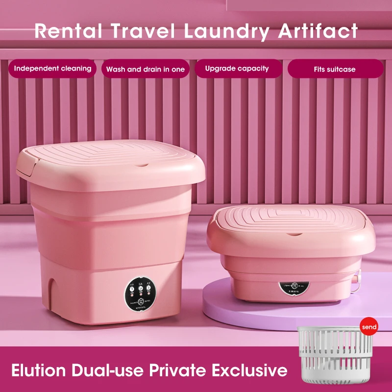 4-5L-Portable-Foldable-Washing-Machine-for-Clothes-Socks-Underwear-UV ...