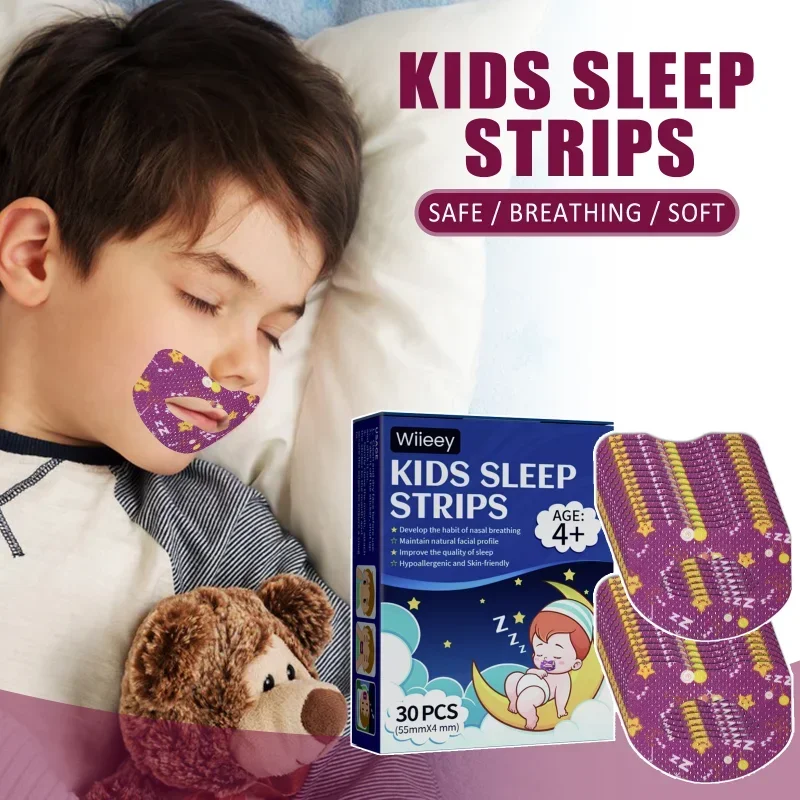 30Pcs-Anti-Snoring-Stickers-For-Children-Improve-Night-Sleep-Lip-Nose ...