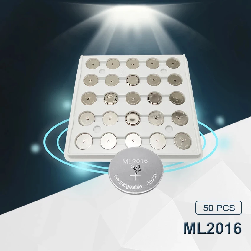 Ml2016 Rechargeable Battery | Coin Cell Button | Ml2016 3v | Button ...