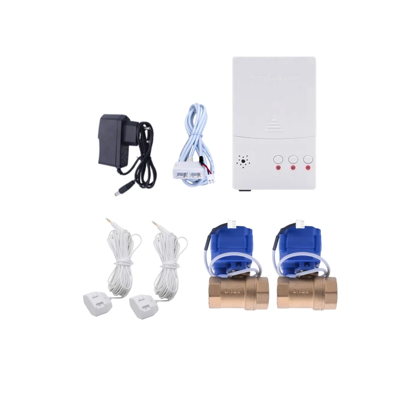 Water Leakage Sensor Battery Powered Water Leak Detector with 2pcs ...