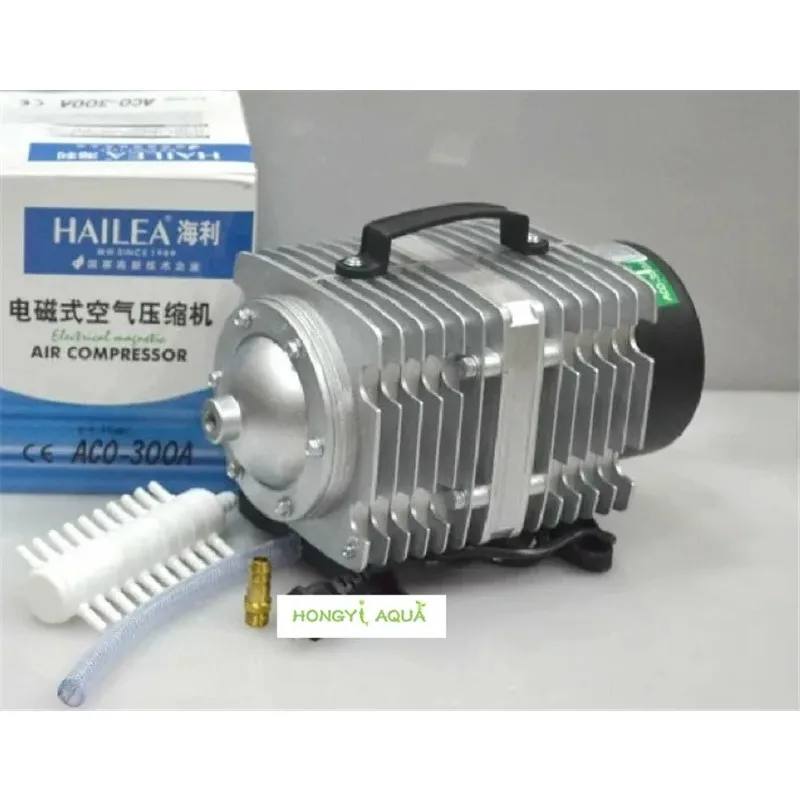 NEW-electromagnetic-air-compressor-for-aquarium-250L-min-300W-air-pump ...