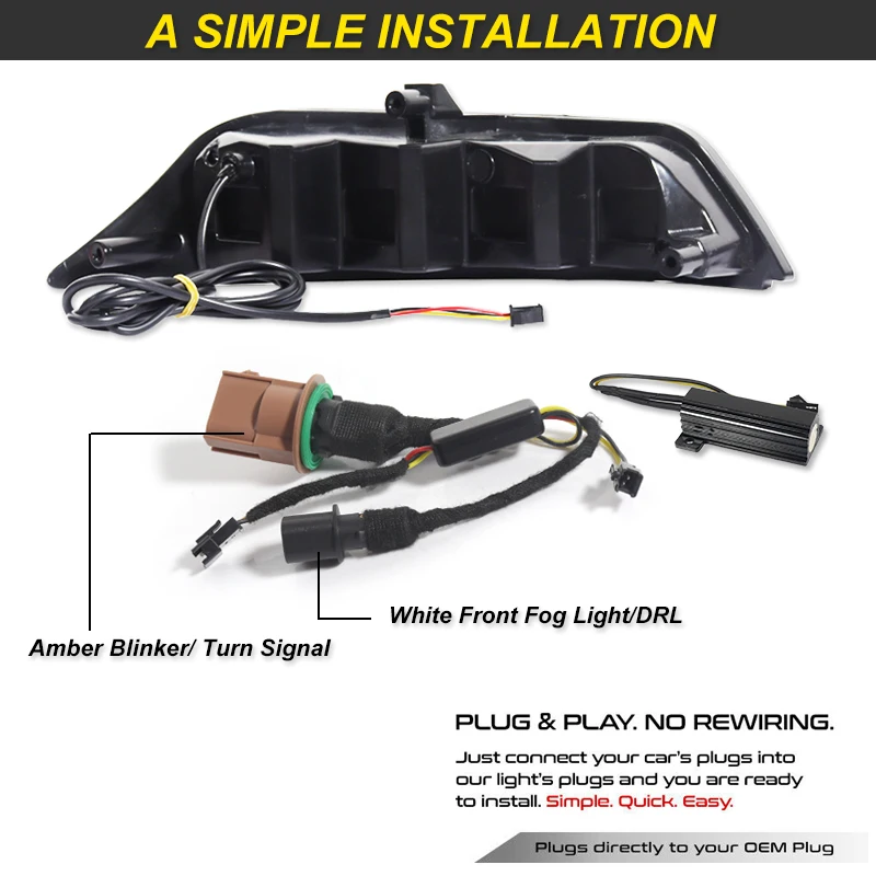 Turn Signals For Ford Explorer 2015-2018 Ford Mustang | LED Front Turn ...